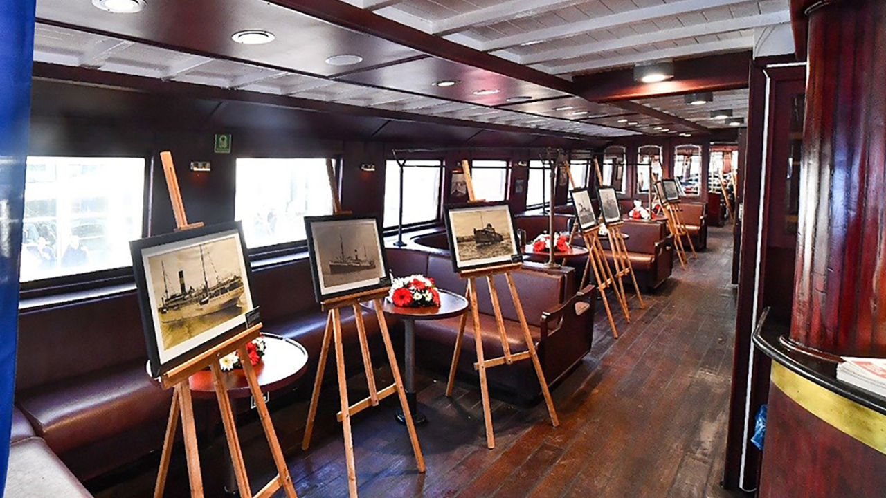 Tarihi Bergama Vapuru'nda 'Atatürk ve Cumhuriyet Gemileri Sergisi' - 7deniz Haber