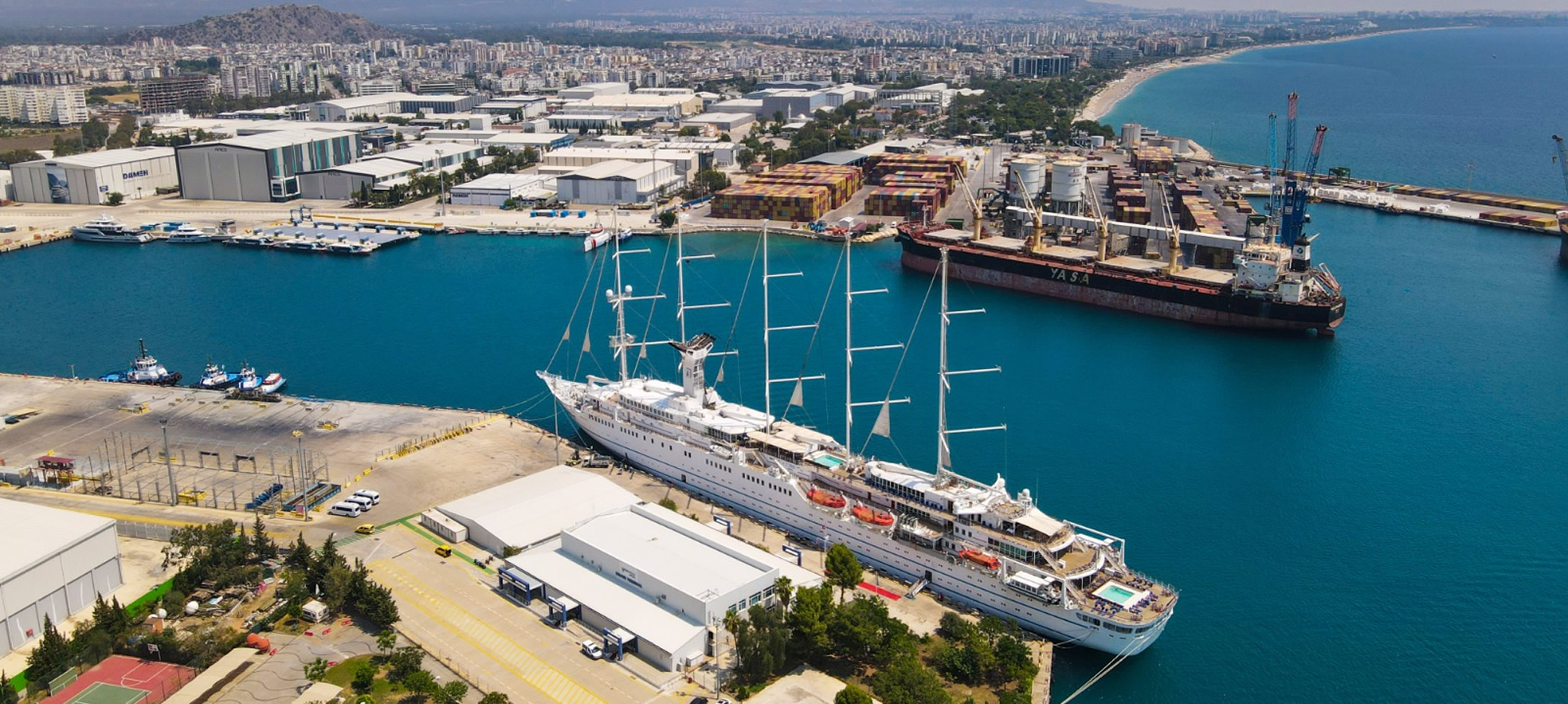 QTerminals Antalya 2022'de 26 kruvaziyer gemi ağırladı - 7deniz Haber