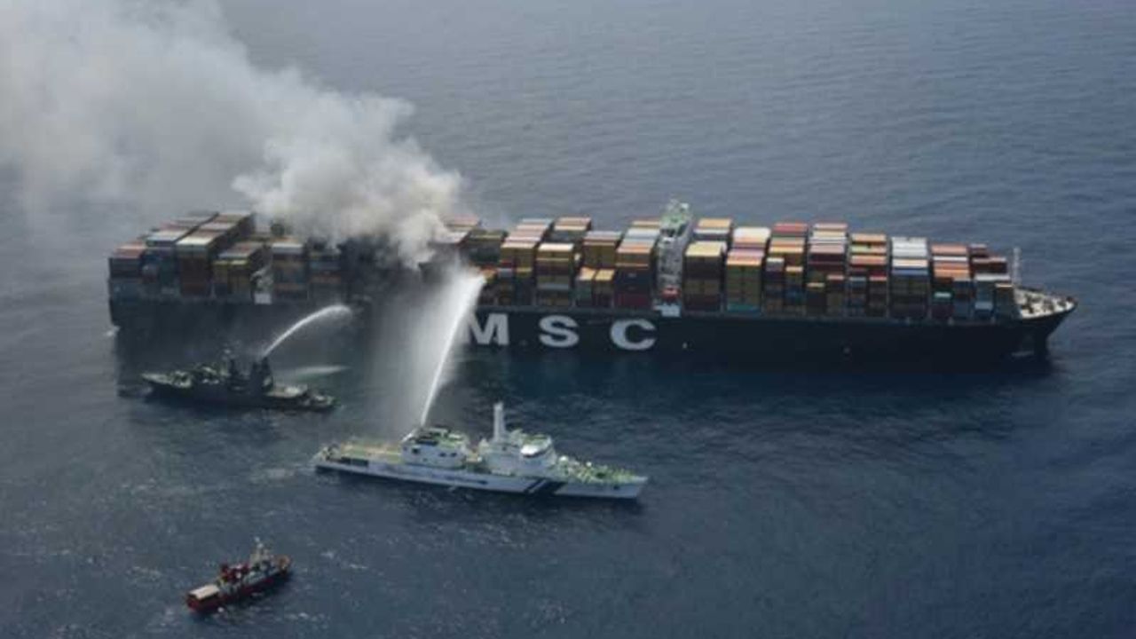 MSC Daniela’nın onarımı sürüyor - 7deniz Haber